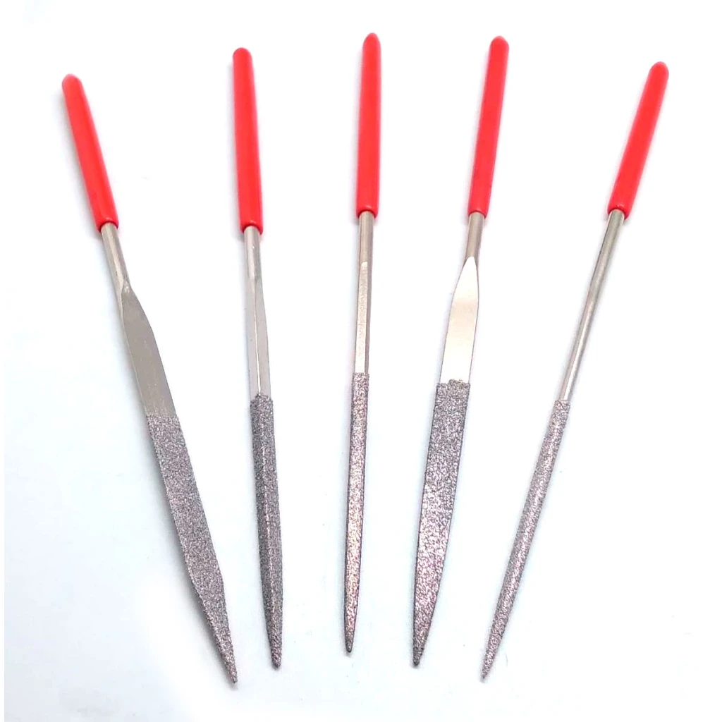 Set de 5 mini limas diamantadas