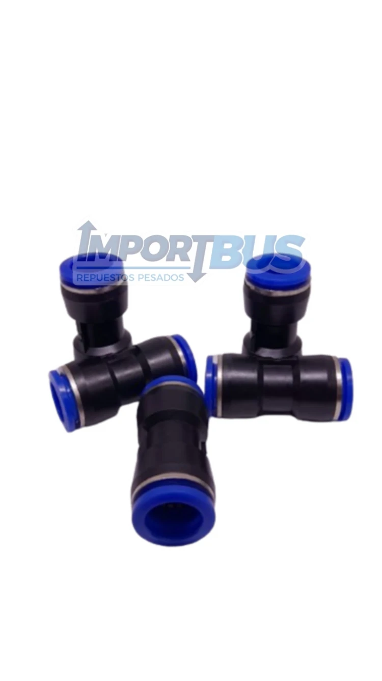 Acople Rápido - Unión Doble - Conector Recto De 16mm Pack X 5