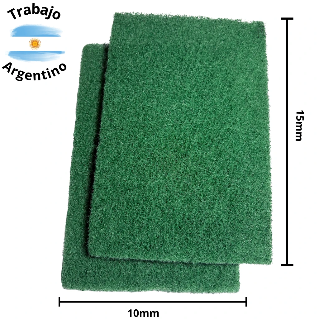 Fibra Verde Flexol 100x150 mm | Limpieza Profunda y Duradera